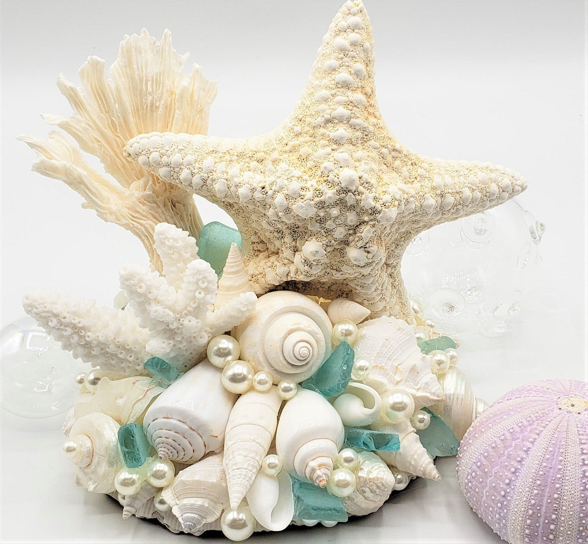 Artisan Handmade Beach Wedding Cake Toppers, Coastal Wedding Decor ...